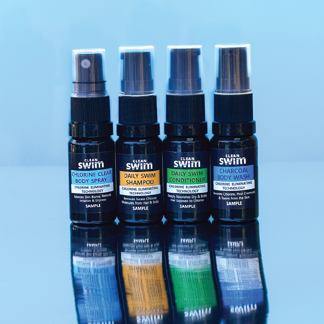 Clean Swim Discovery Set – Deluxe Sample Pack for Swimmers