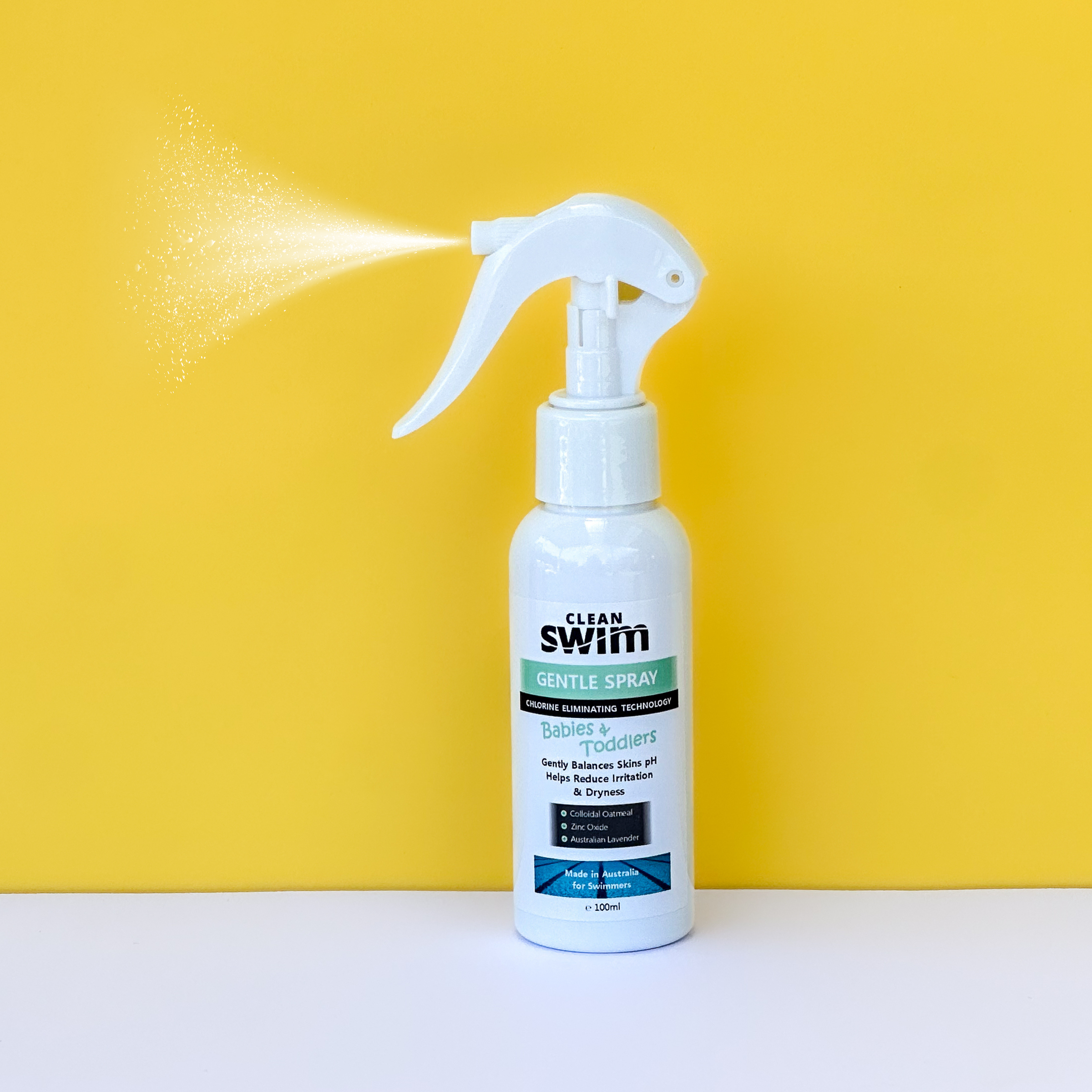 Clean Swim Baby & Toddler Gentle Spray | Chlorine Removal + Skin Hydra
